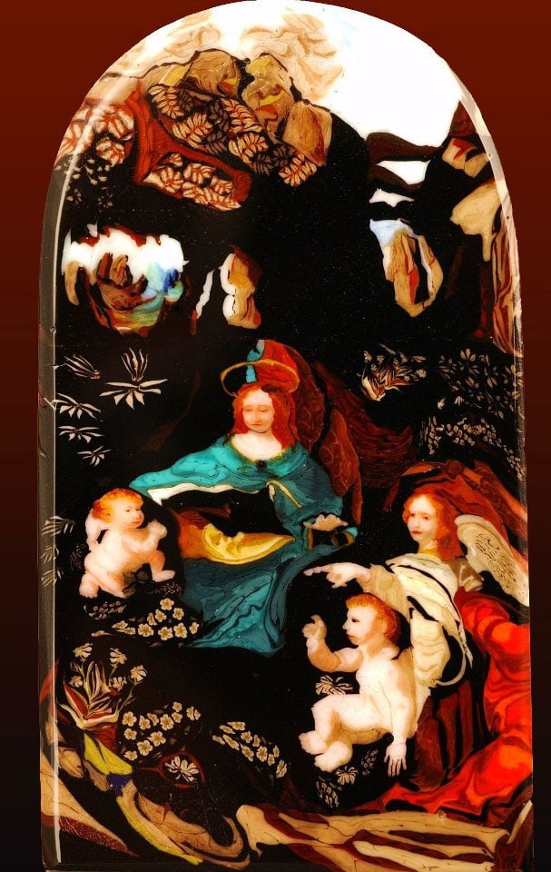 This Is Murrine. It’s Made Of Glass And Can Be Sliced Like A Loaf Of ...