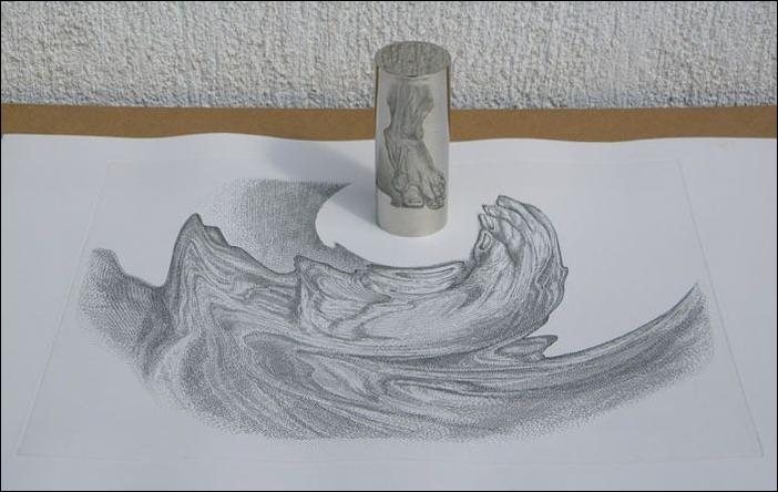 Anamorphic Drawings By Istvan Orosz | FREEYORK
