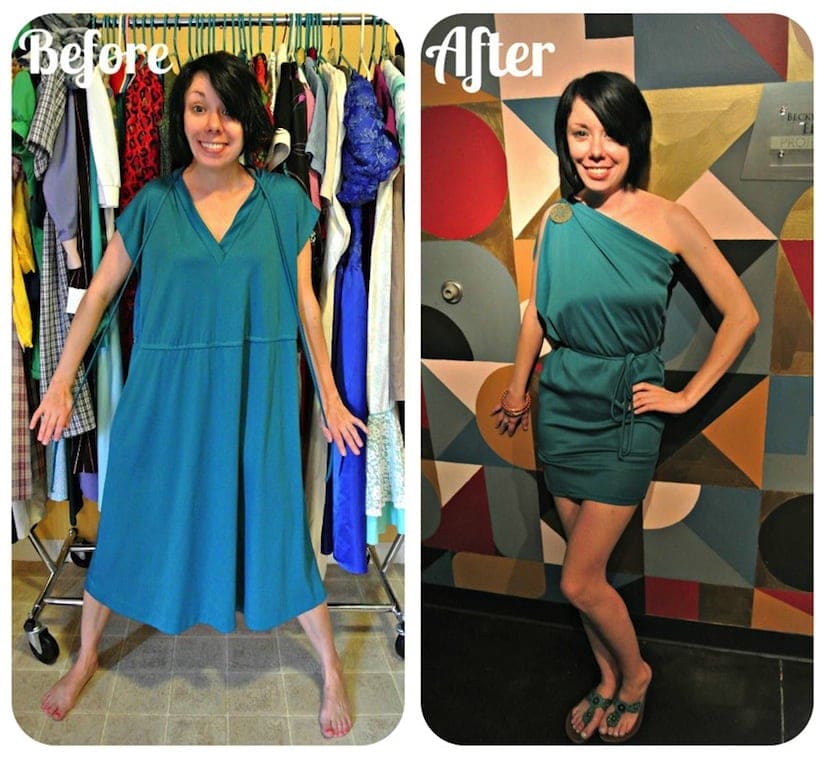 "The ReFashionista" Turns Frumpy Second-Hand Clothes Into Elegant ...