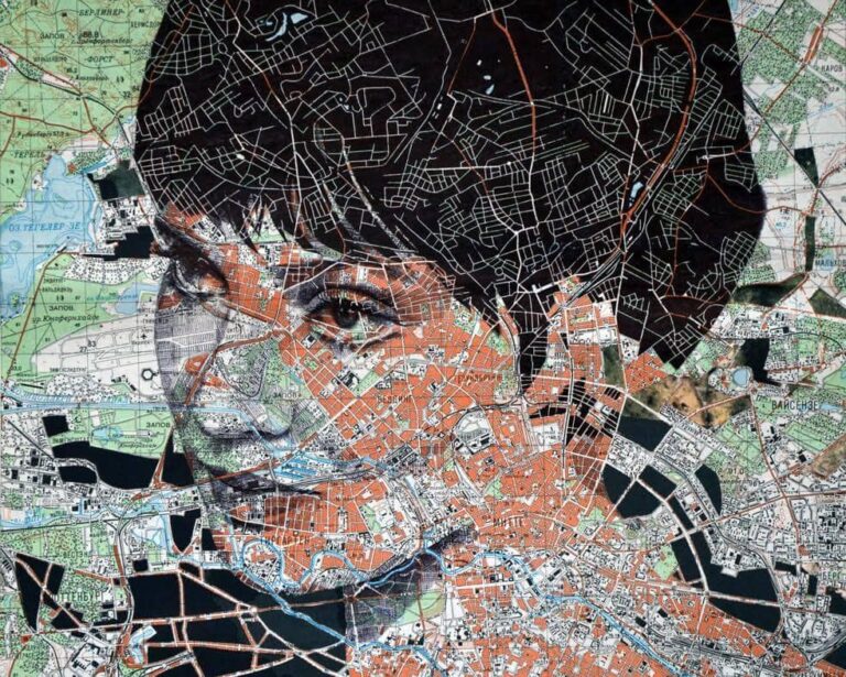Portraits Illustrated On Maps And Star Charts By Ed Fairburn | FREEYORK
