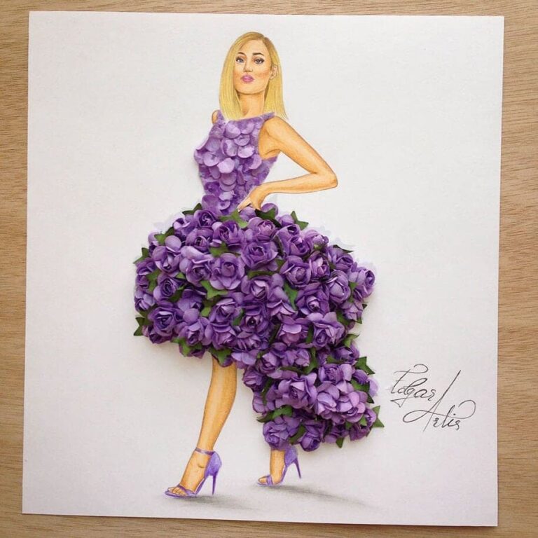 This Artist Creates Marvelous Dress Designs Using Everyday Objects ...