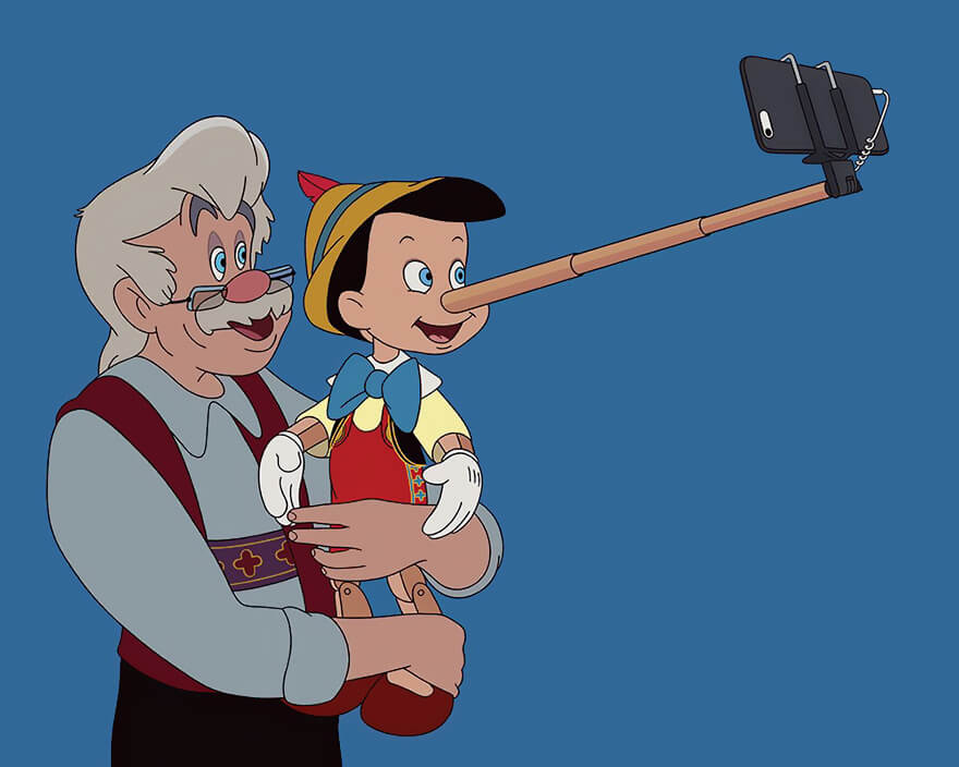 Illustrator Depicted How Famous Disney Movies Would Look If They Were ...