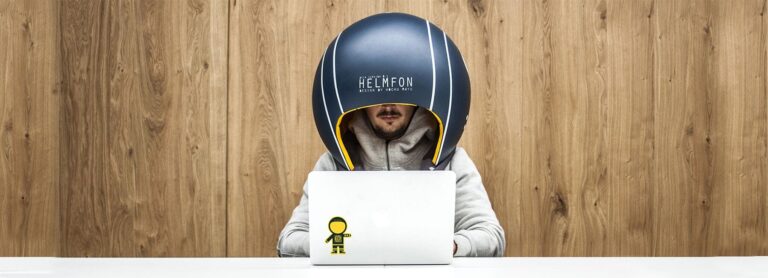 Unique Isolation Helmet Created To Help You Stay Focused And Productive ...