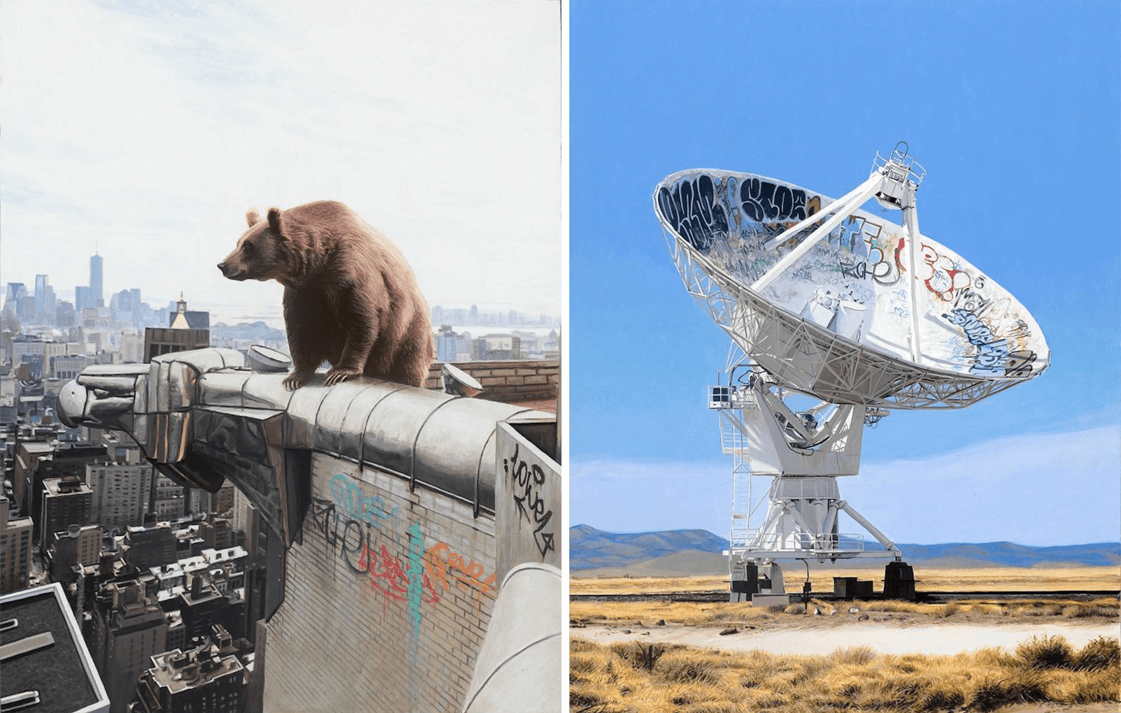 Josh Keyes's ‘Eco-Surrealist’ Paintings Depict A Post-Human World ...