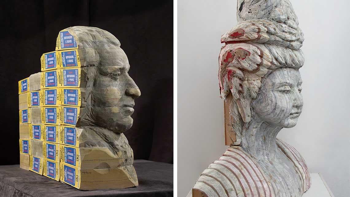 Long-Bin Chen Creates Unbelievable Sculptures From Old Books | FREEYORK