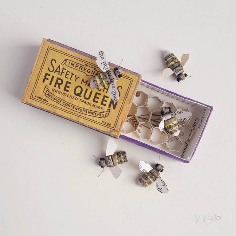 Kate Kato's Papercut Wildlife Sculptures | FREEYORK