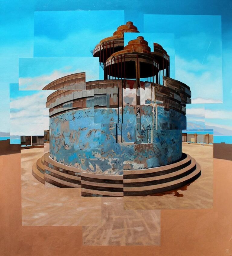 Jessica Hess's Time-Worn Buildings All Soaked In Graffiti And Street ...