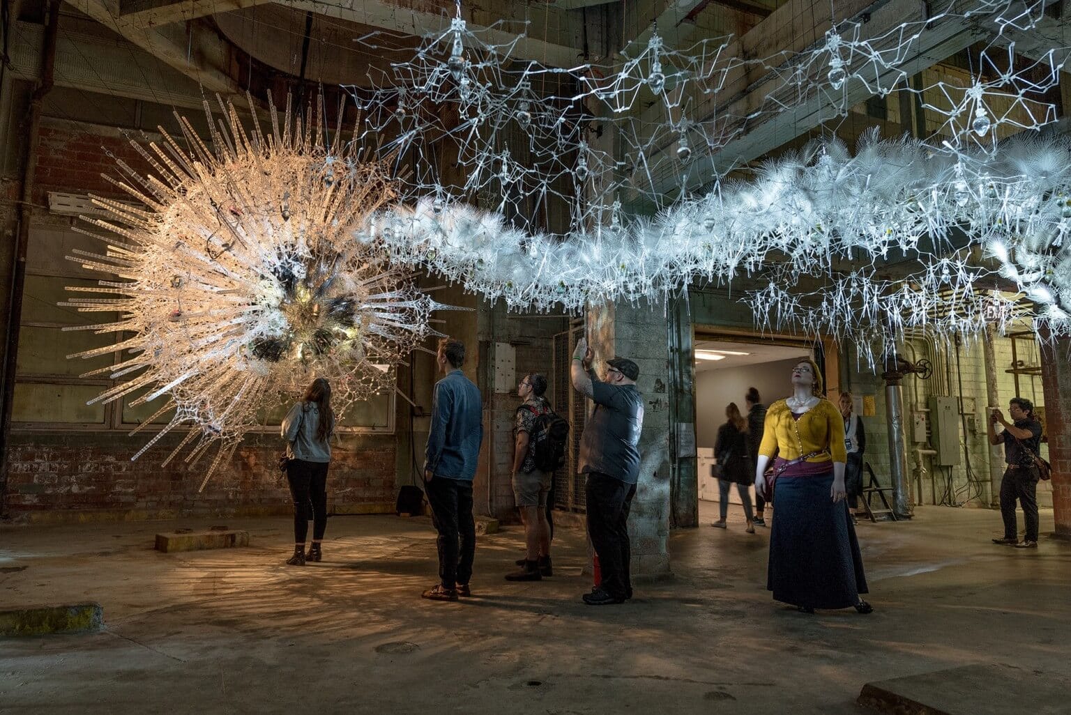Artist Philip Beesley Blends Artificial Intelligence And Interactivity