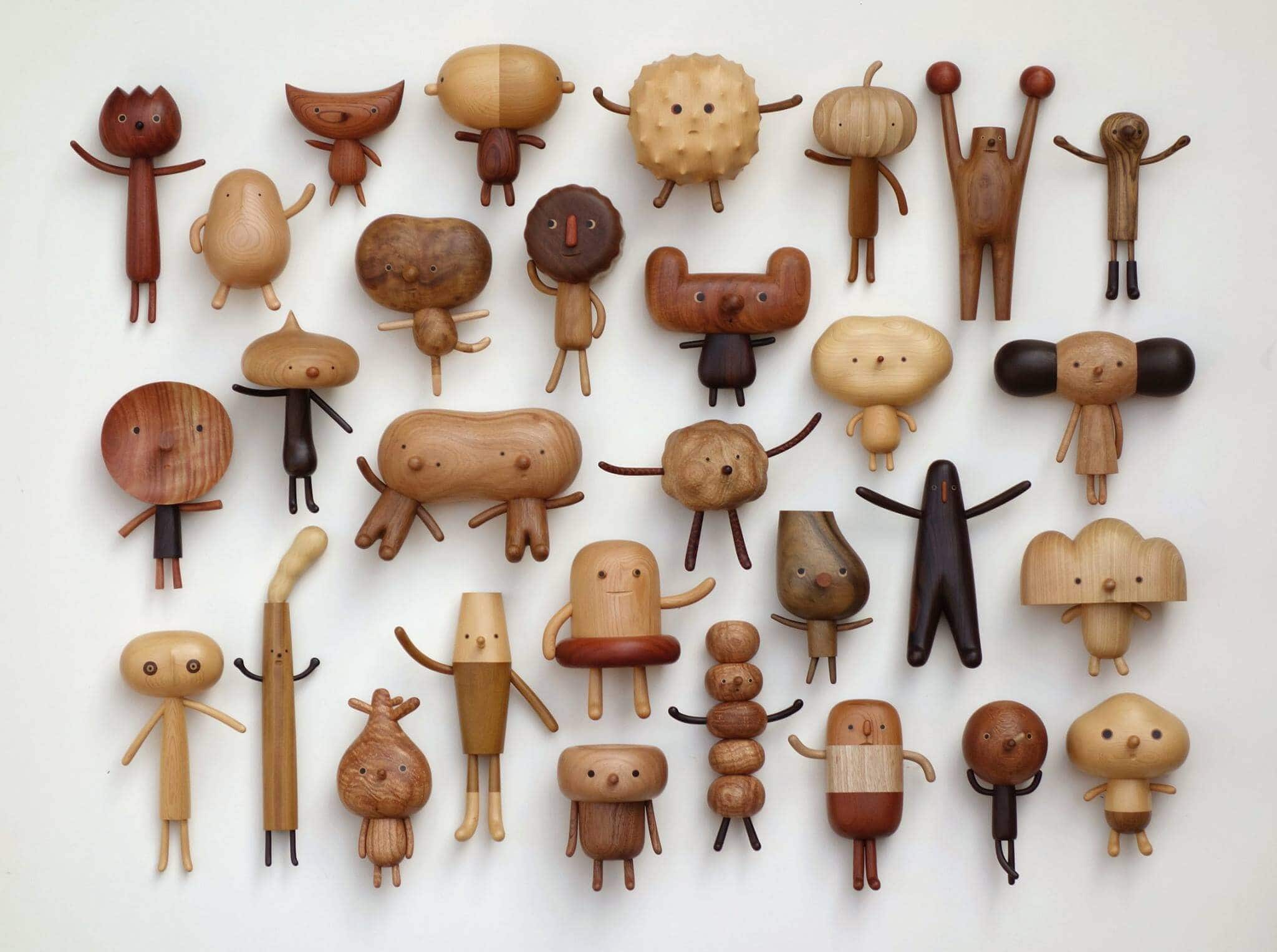 An Artist Brings His Kids Ideas Into Cute Wooden Character | FREEYORK