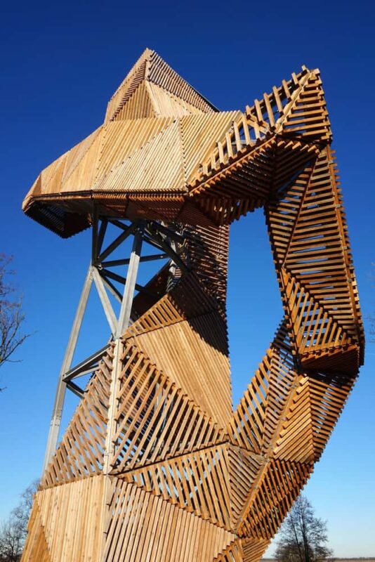 Unique Metal And Wood Observational Tower In Netherlands By Ateliereen ...