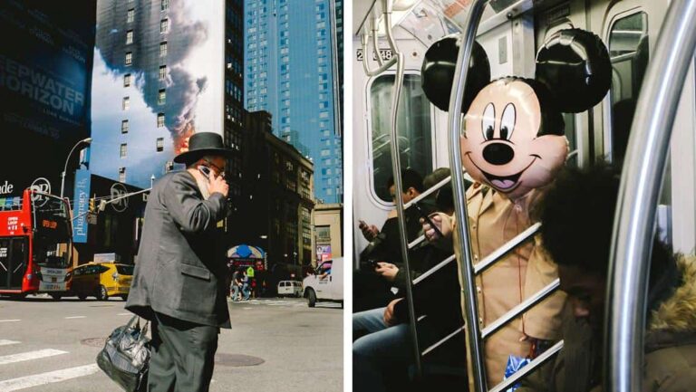 A Photographer Captured Perfectly Timed Photos On The Streets Of New ...