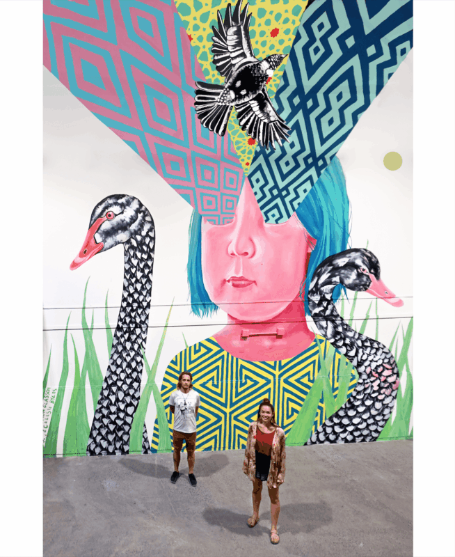 Otherworldly And Vibrant Murals By Aaron Glasson | FREEYORK