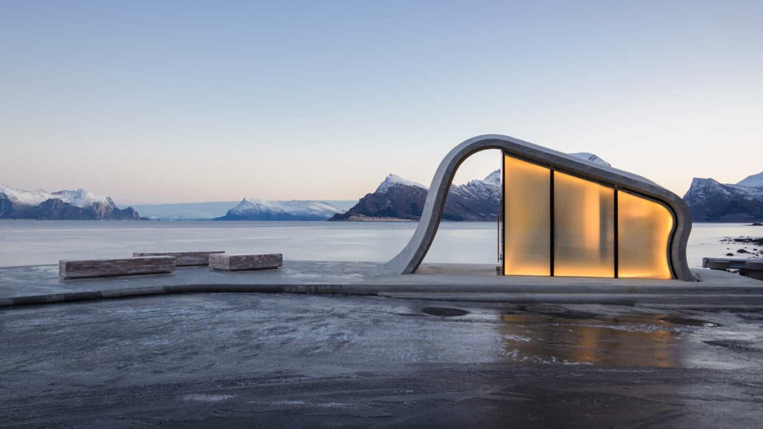 Oslo Based Studio Designed The Most Scenic Toilet In The World