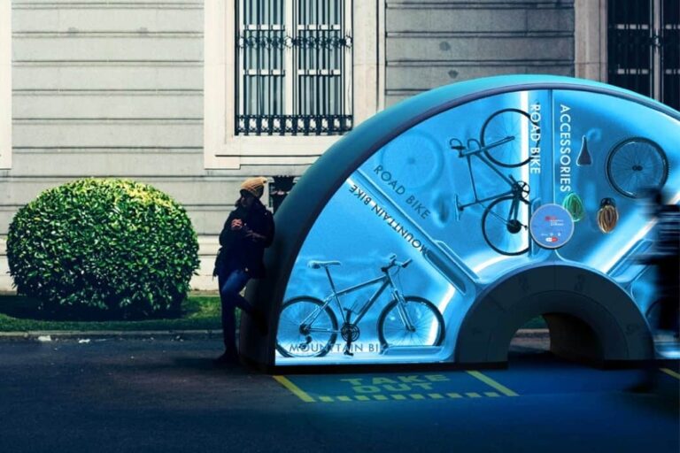 Orbike: A Donut-Shaped Vending Machine That Allows People To Rent ...