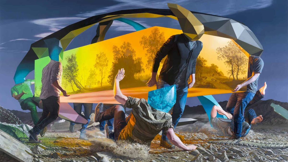 Geometric Paintings By Okuda San Miguel | FREEYORK