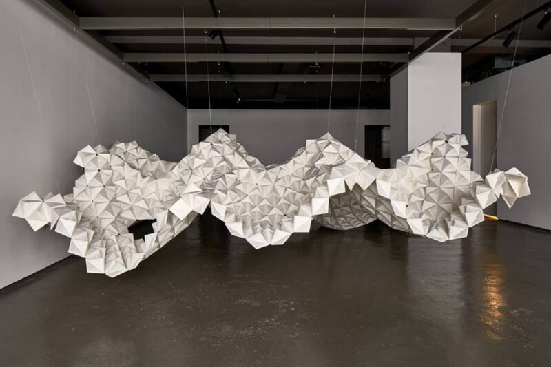 An Artist Creates Giant Suspended Sculpture From Thousands Of Pieces Of ...