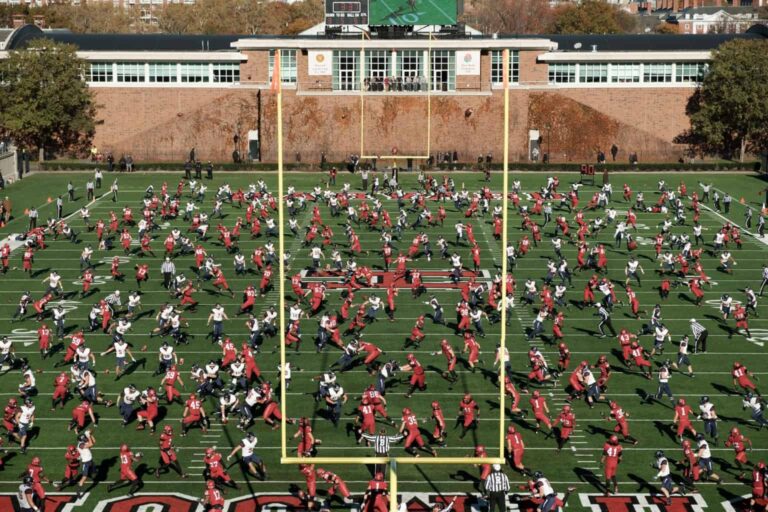 A Photographer Merges Time-Lapses Of Athletic Events In Composite ...