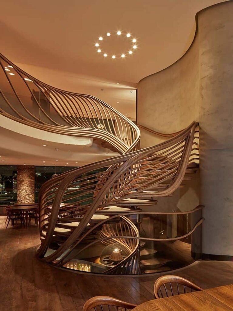 Atmos Studio Designed Mesmerising Plant-like Structure Staircase For ...
