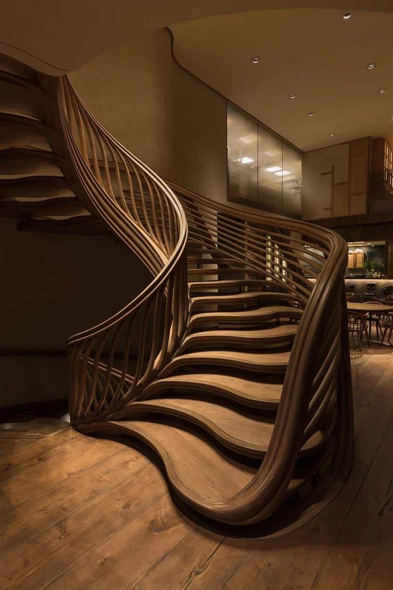 Atmos Studio Designed Mesmerising Plant-like Structure Staircase For ...