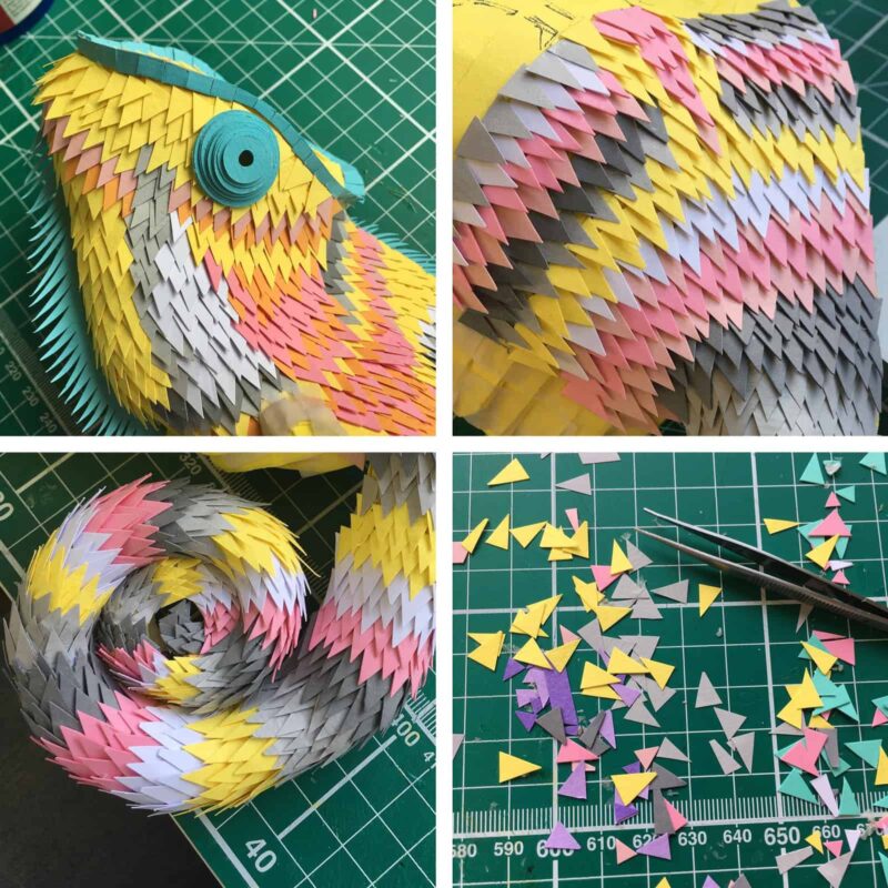 British Artist Lisa Lloyd Creates Three-Dimensional Paper Sculptures Of ...