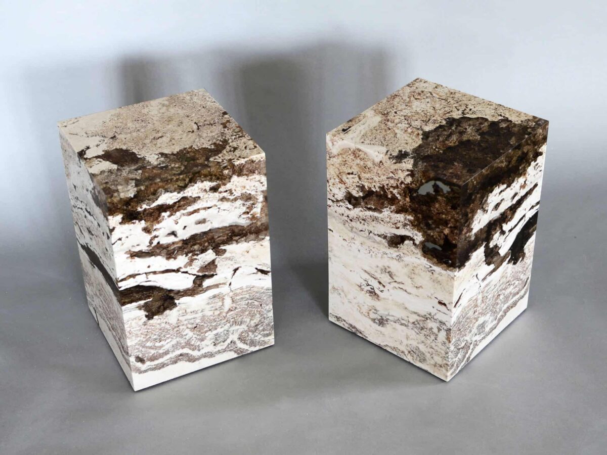 An Italian Design Studio Create Furniture From Eroded Travertine ...