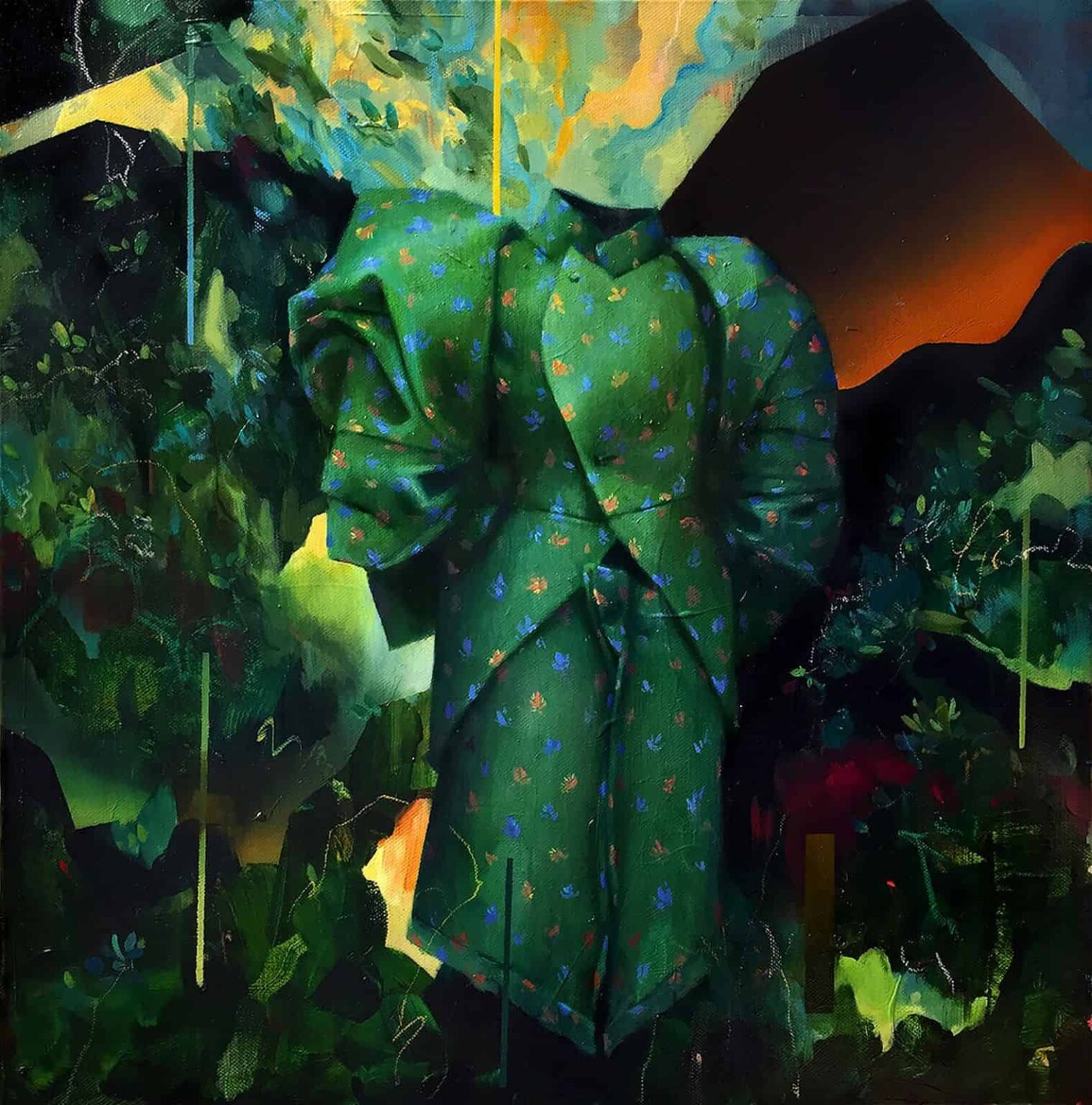 A Norwegian Artist Explores Claustrophobia Through Paintings Of Ornate ...