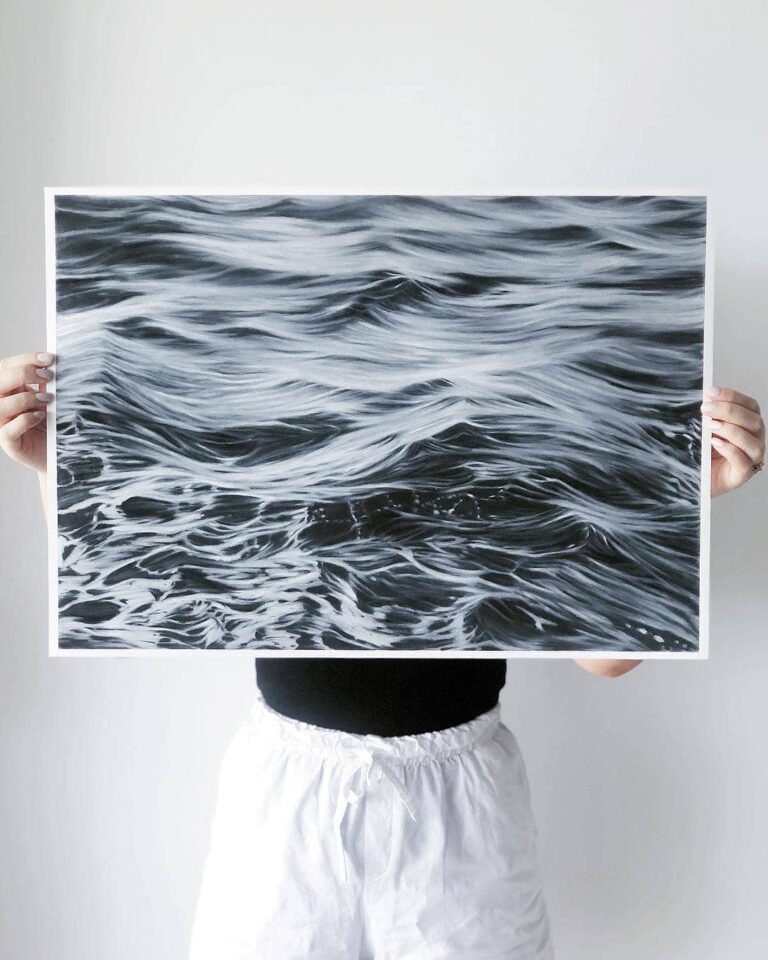 Artist Bethany Moffat Draws The Majestic Beauty Of Ocean Waves | FREEYORK
