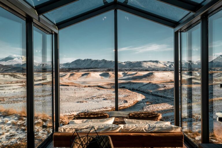 The Countryside In Iceland - Stargazing View From Comfy Glass Cabins ...