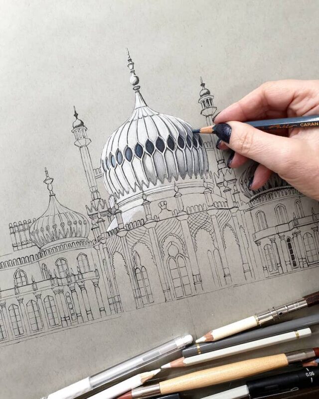 Illuminating Beauty Of Buildings By A Self-taught Artist | FREEYORK