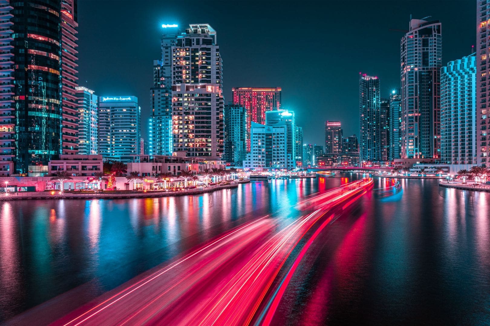 Neon-Streaked Cityscapes In The Glow Series By Xavier Portela | FREEYORK