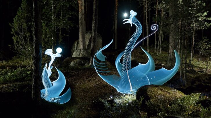 Light Painting Artist Janne Parviainen | FREEYORK