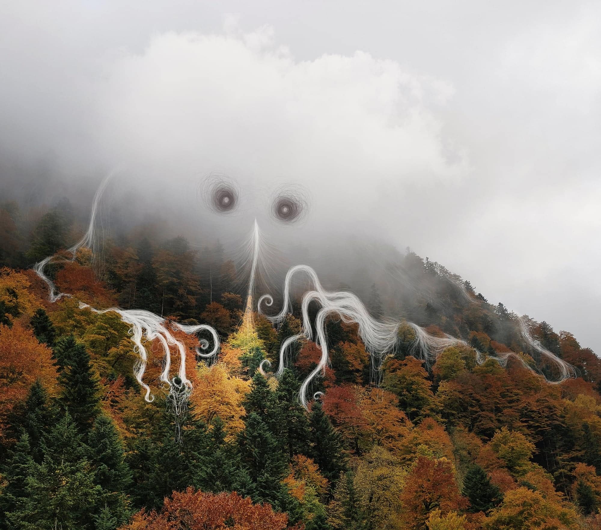 Vorja Sánchez's Ghostly Dreamworld: Spectral Creatures Provoke Hikers ...