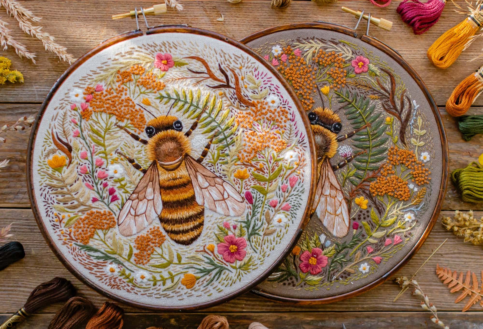 Emillie Ferris’ Unique Embroidery Technique Turns Thread Into Magical ...