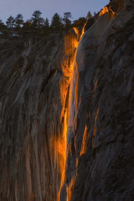 Yosemite's Naturally Occurring "Firefall" Captured By Photographer Dan ...