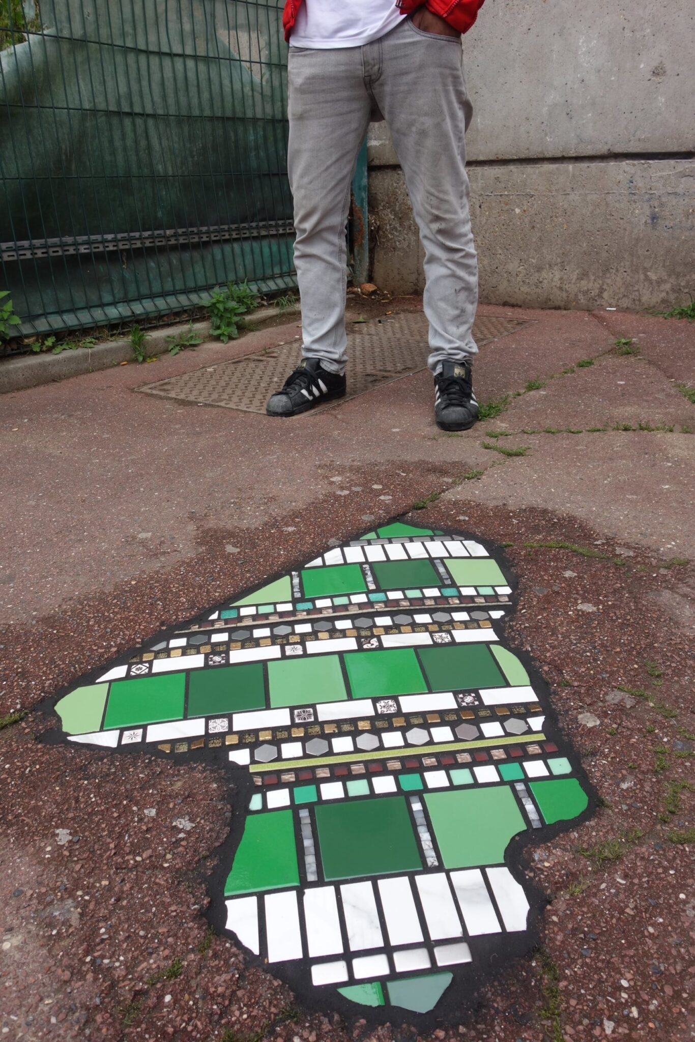 French Artist Ememem "The Pavement Surgeon" Transforms Urban Decay Into ...