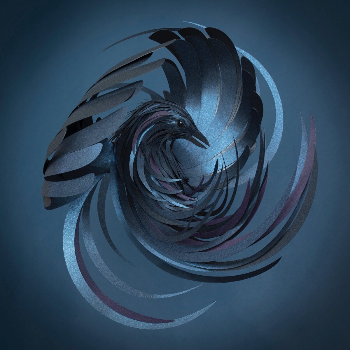 Lisa Lloyd's New Sculpture Series: Thin Paper Strips Infused With ...