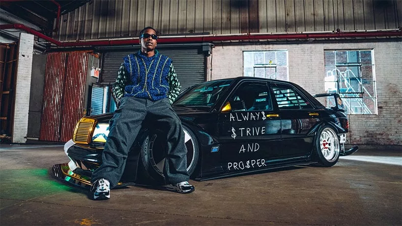 A$AP Rocky Unveils His Custom Mercedes-Benz 190E For The Upcoming ‘Need ...