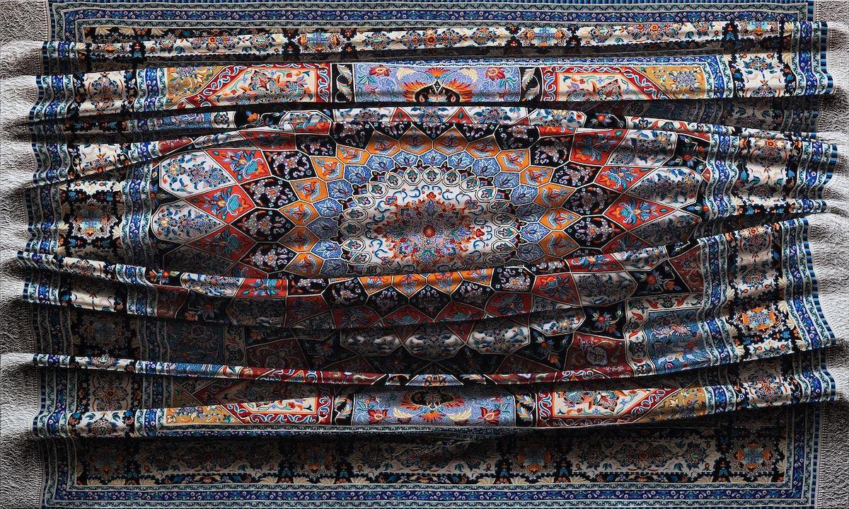 Antonio Santin’s Reality-Bending Paintings Of Ornate Carpets | FREEYORK