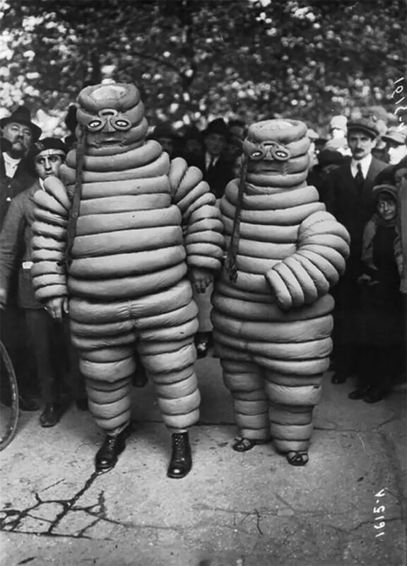 The Evolution Of The Michelin Man: From Tire Stack To Iconic Symbol ...