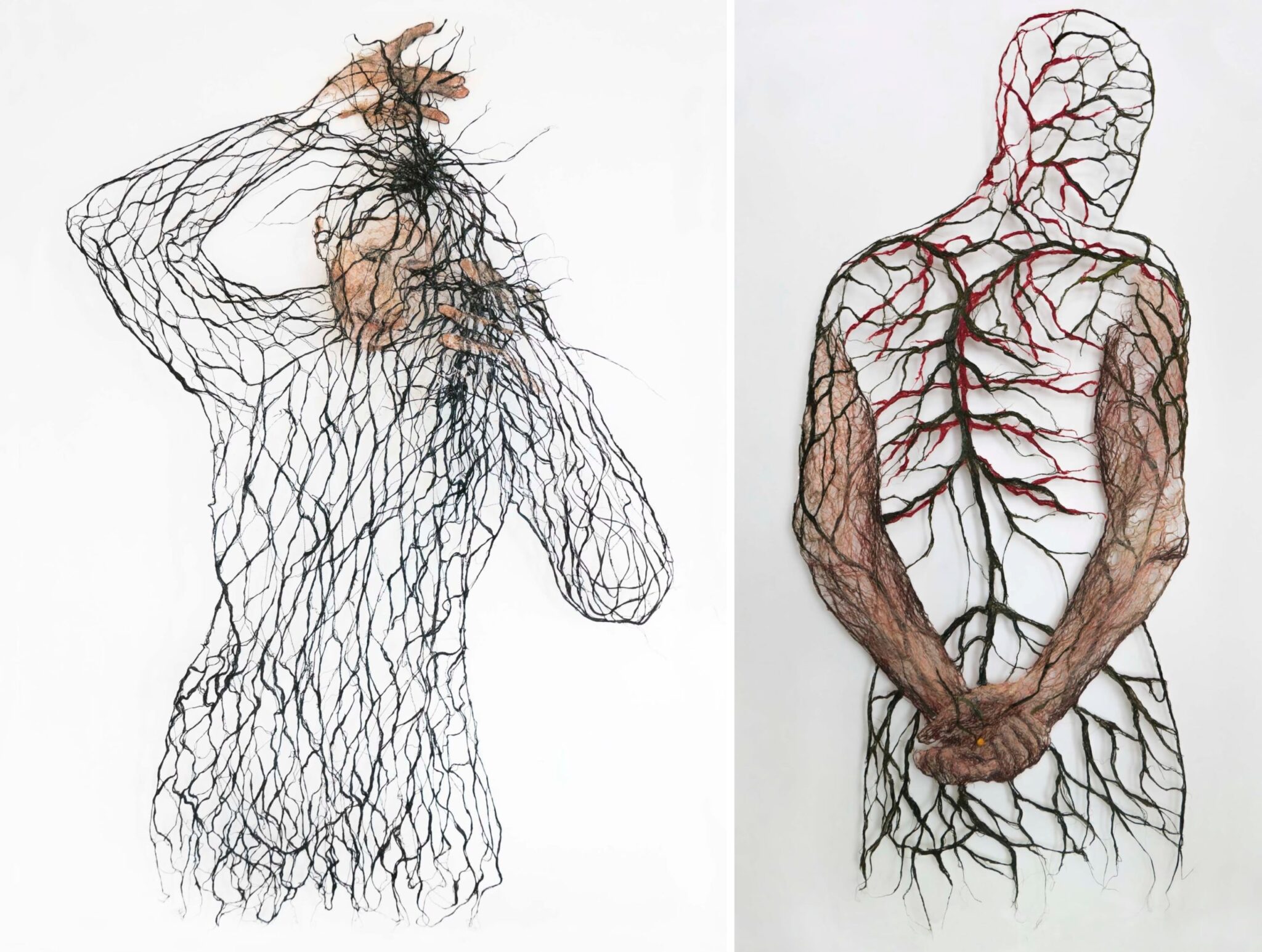 Raija Jokinen's Artistry: Fusing Nature's Patterns With Human Anatomy ...